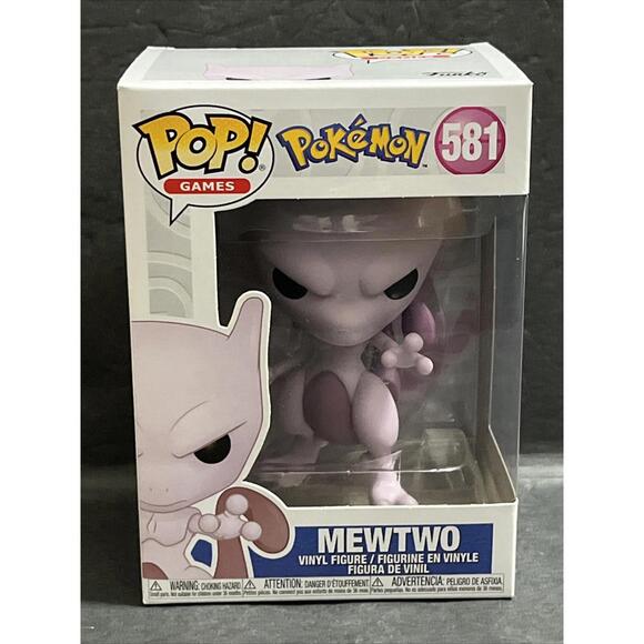 Funko | Design | Funko Pop Games Pokmon Mewtwo 58 Vinyl Figure | Poshmark